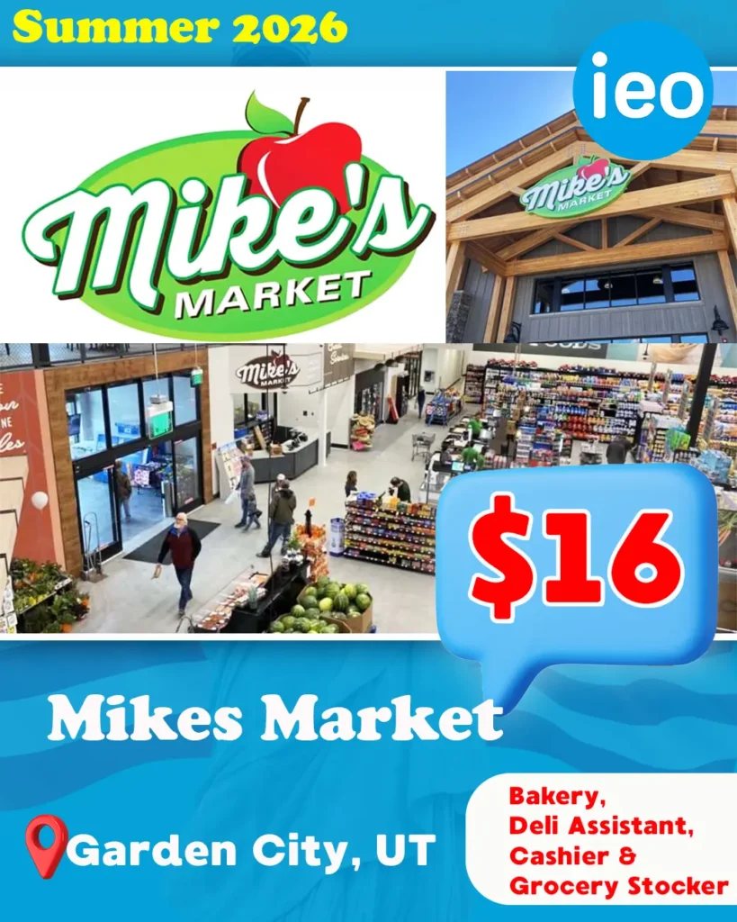 Mikes Market - IEO WORK TRAVEL – WORK AND TRAVEL USA