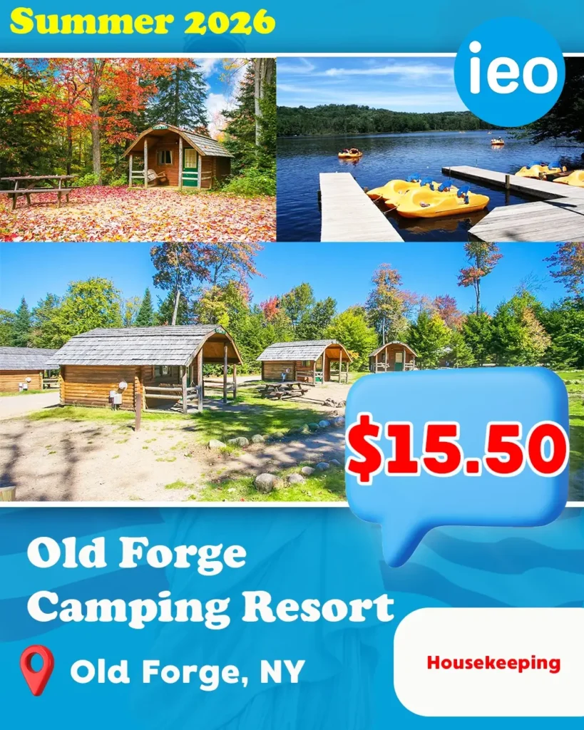 Old Forge Camping Resort - IEO WORK TRAVEL – WORK AND TRAVEL USA