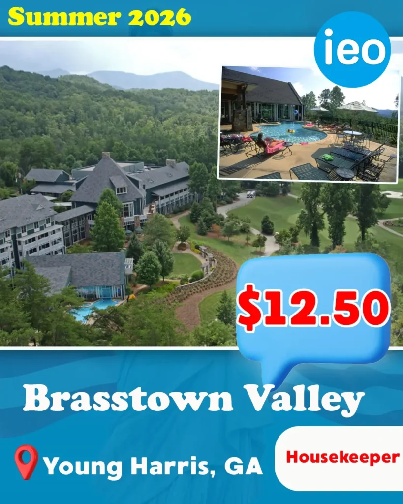 Brasstown Valley - IEO WORK TRAVEL – WORK AND TRAVEL USA